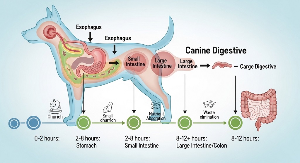Dog Digestion Time Explained How Long Until Food - Taste of Love Bakery